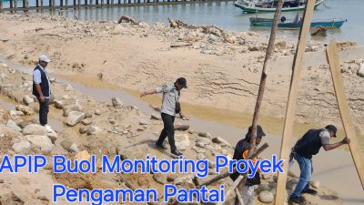 APIP Buol Lakukan Monev 2 Proyek Abrasi BPBD Kab. Buol - Global News ...